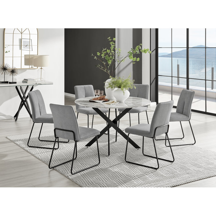 Canora Grey 6 - Person Dining Set & Reviews | Wayfair.co.uk Canora Grey 6 - Person Dining Set & Reviews | Wayfair.co.uk
